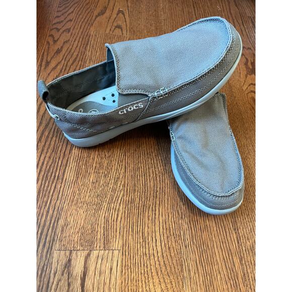 CROCS | Shoes | Crocs Mens Walu Slip On Loafer | Poshmark